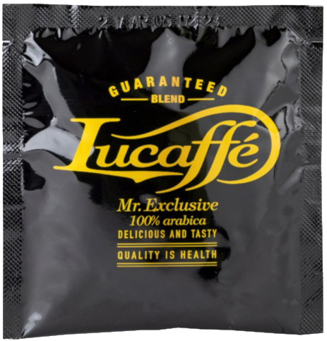 150 Lucaffe pods Mr. Exclusive Espresso (Italian)