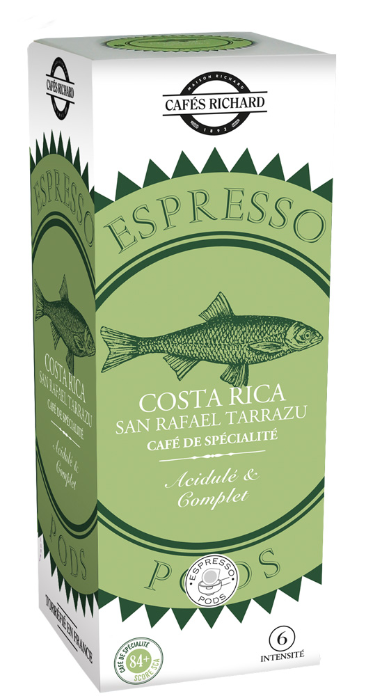 Café Richard Costa Rica ESE Pods - the exotic from France