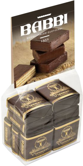 Babbi since 1952 | Viennesi Classico | Italy's best chocolate wafers