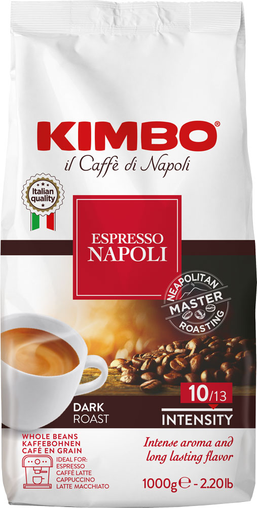 Kimbo coffee » Taste all of Naples right on your tongue.