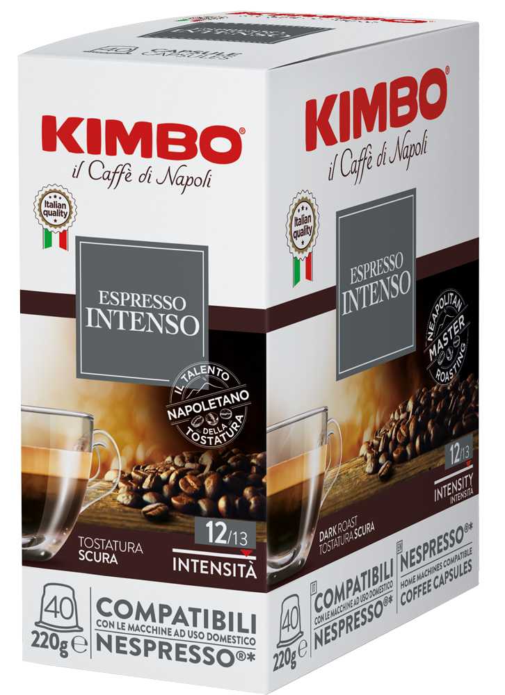 Intenso Nespresso compatible capsules from Kimbo ★ Southern Italy