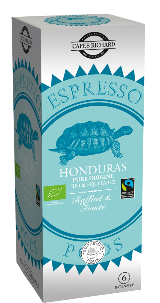 Café Richard - ESE HONDURAS Pods - Certified Organic & Fair Trade