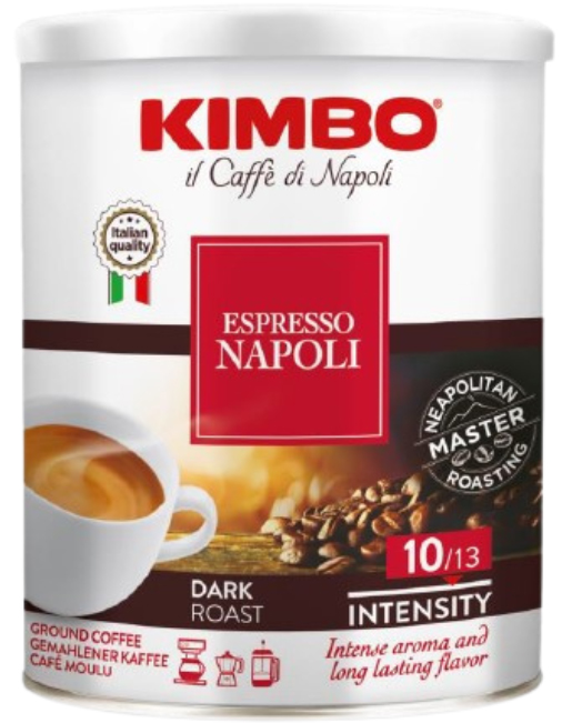 Kimbo Coffee Napoletano - ground - classic southern Italian
