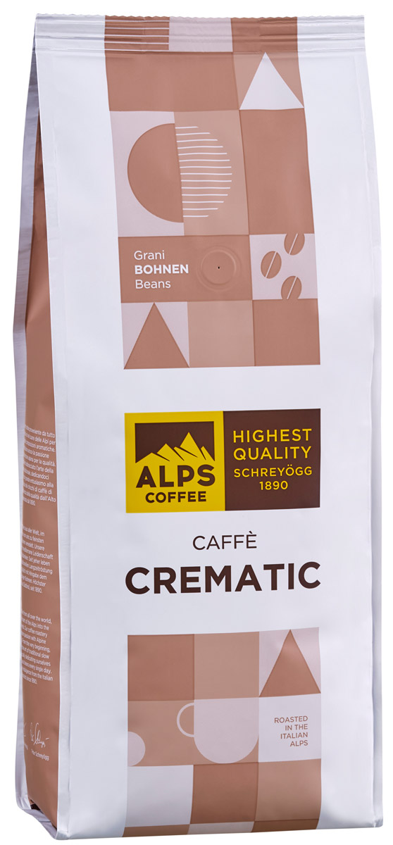 Alps Coffee Crematic » mild coffee from Southern Tirol