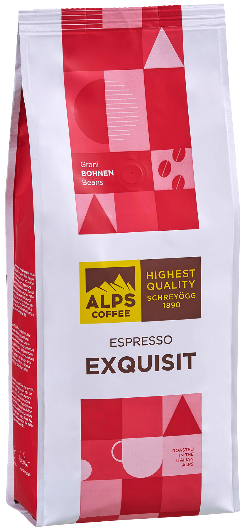 Alps Coffee EXQUISIT » A silky smooth espresso